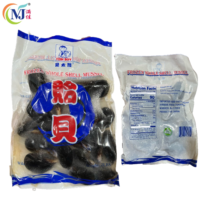 MUSSEL BLACK FullShell – Manja Foods