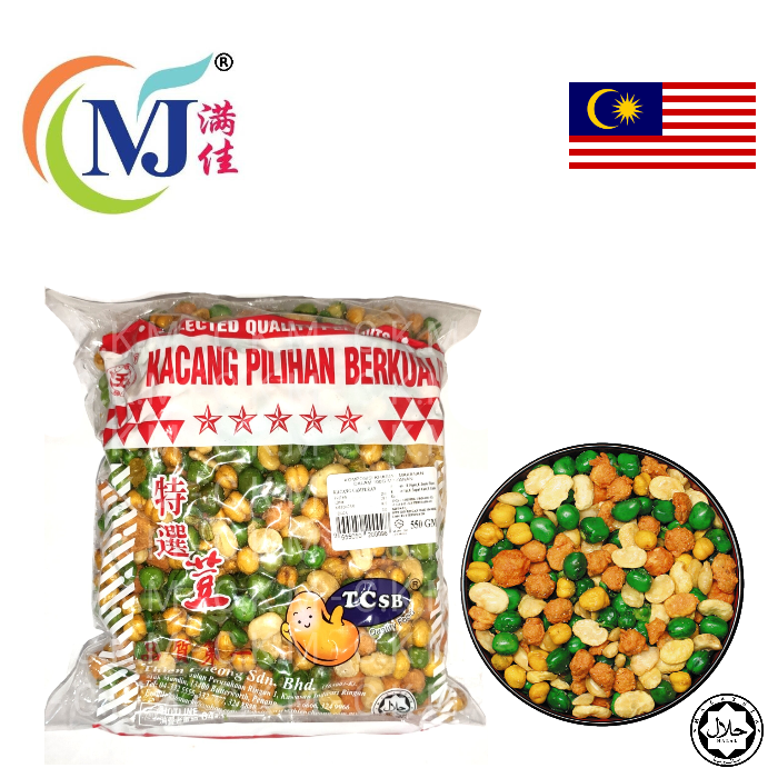 KEROPOK KACANG CAMPUR /CRACKES Mixture – Manja Foods