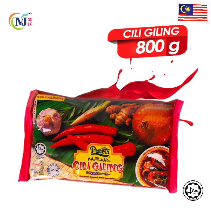 CHILLI / CILI GILING Puteri – Manja Foods