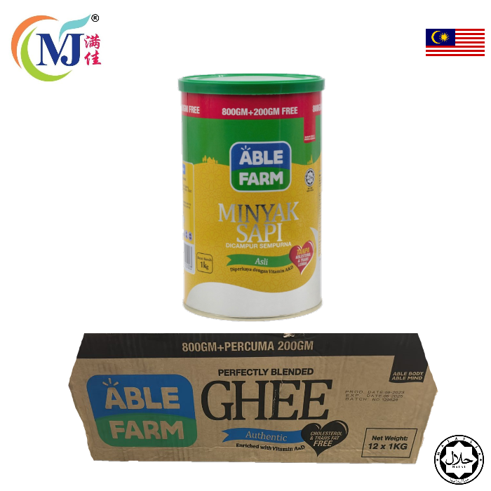GHEE / MINYAK SAPI AbleFarm – Manja Foods