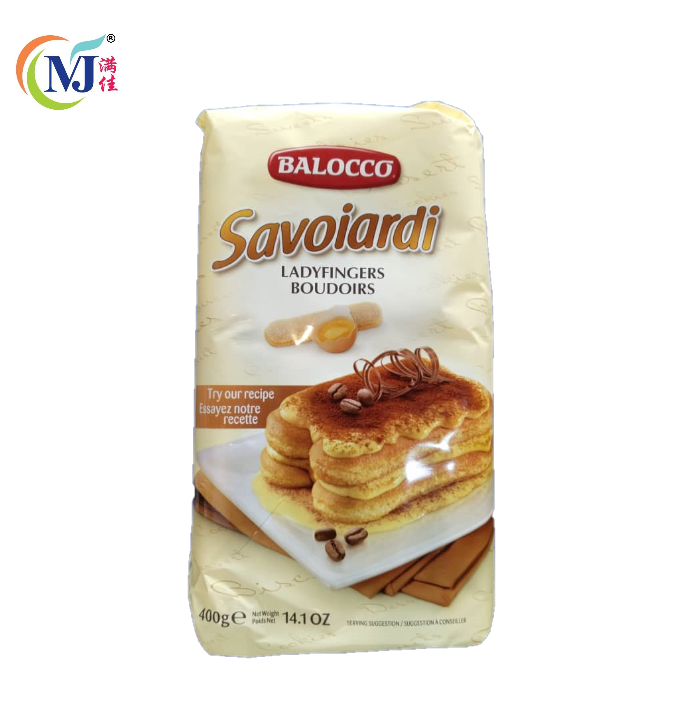 BISCUIT LADY FINGER Balocco 400g – Manja Foods