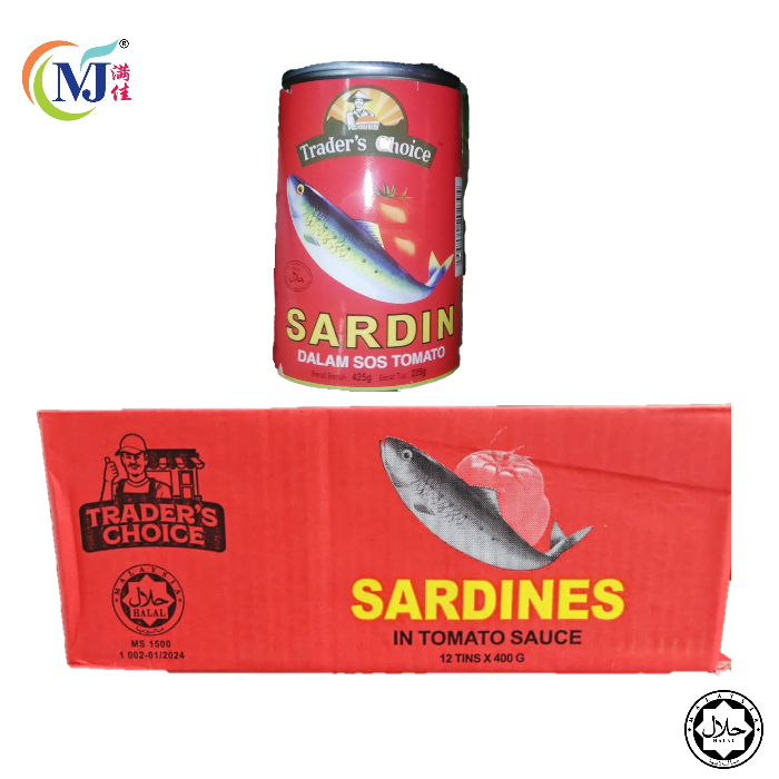SARDINES In Tomato Sauce Tarder Choice – Manja Foods