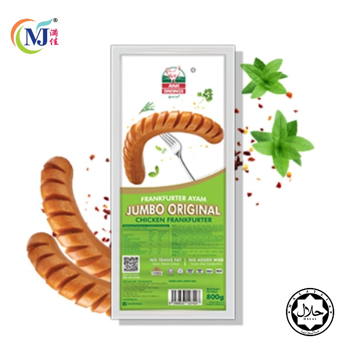 CHICKEN SAUSAGE JUMBO ORIGINAL Dinding – Manja Foods