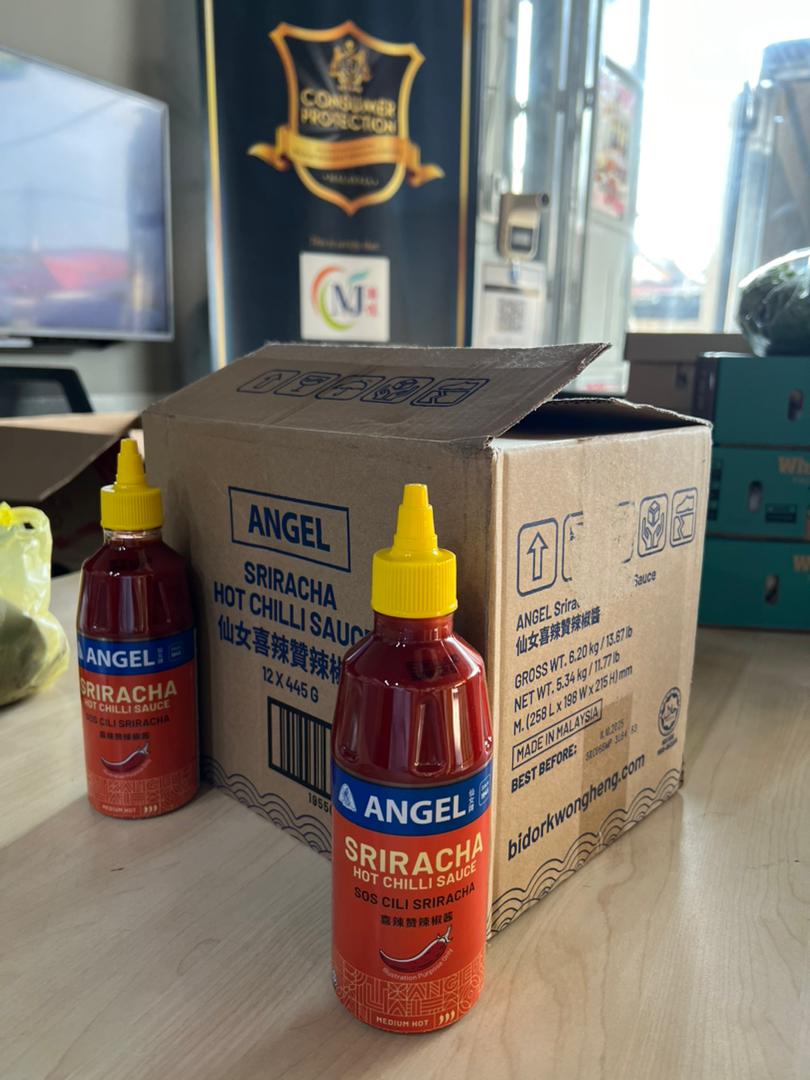 SRIRACHA Hot Chilli Sauce Angel – Manja Foods