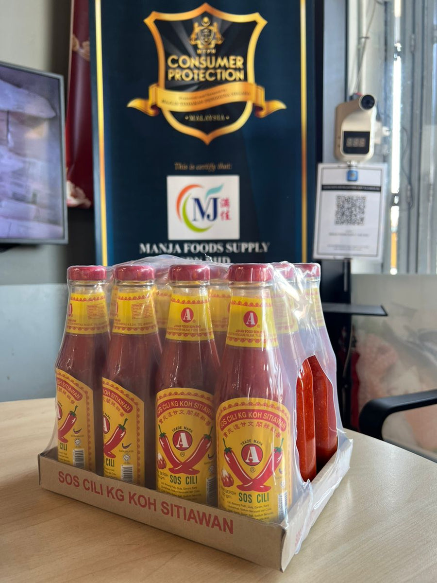 GARLIC CHILLI SAUCE Kg KOH Sitiawan HALAL 320g x12btl/ctn – Manja Foods