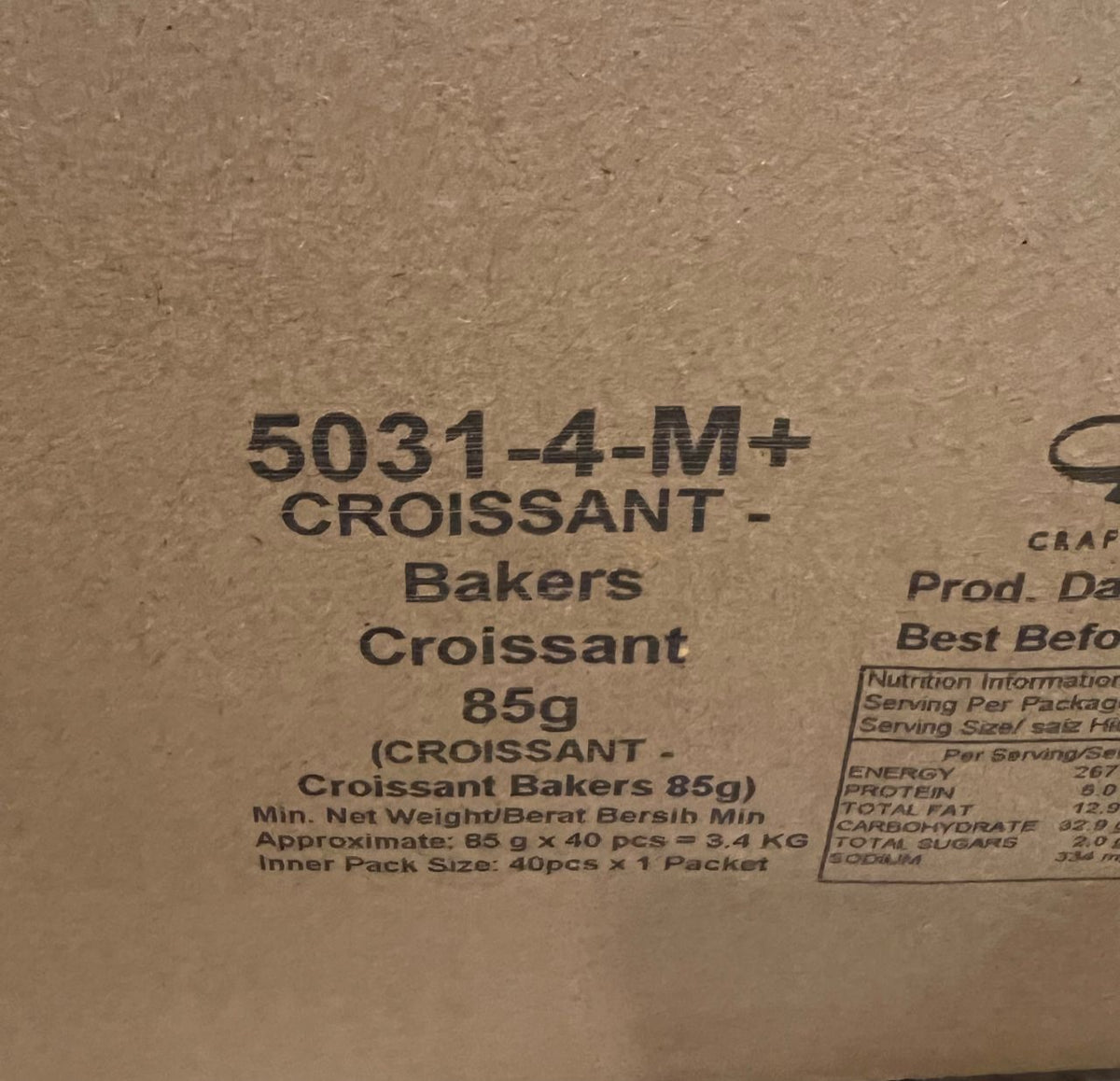 BUN CROISANT BAKERS – Manja Foods
