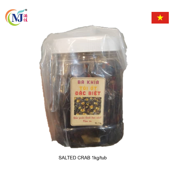 SALTED CRAB PICKLE Viet 1kg/tub BaKhia 5'C-Chiller – Manja Foods