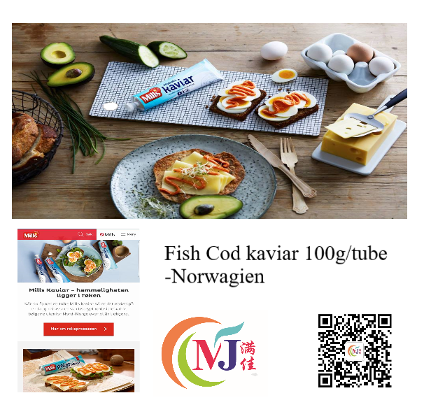 FISH EGG KARVIAR COD Mills – Manja Foods