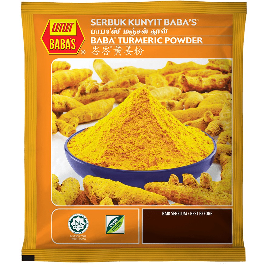 BABAS KUNYIT / TUMERIC POWDER – Manja Foods