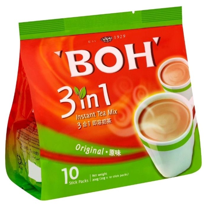 BOH 3in1 Instant Tea Mix 20g 10 sachets/pack – Manja Foods
