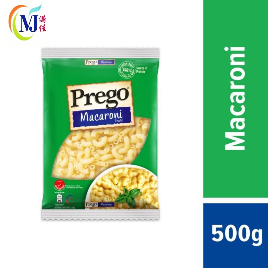 MACARONI PREGO 500g – Manja Foods