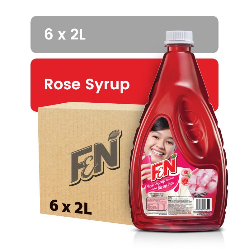 SIRAP /SYRUP CORDIAL ROSE FN – Manja Foods