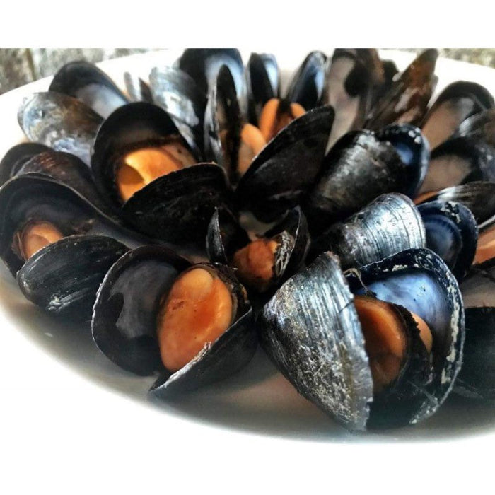 MUSSEL BLACK FullShell New Zealand Frozen 1kg/pack – Manja Foods