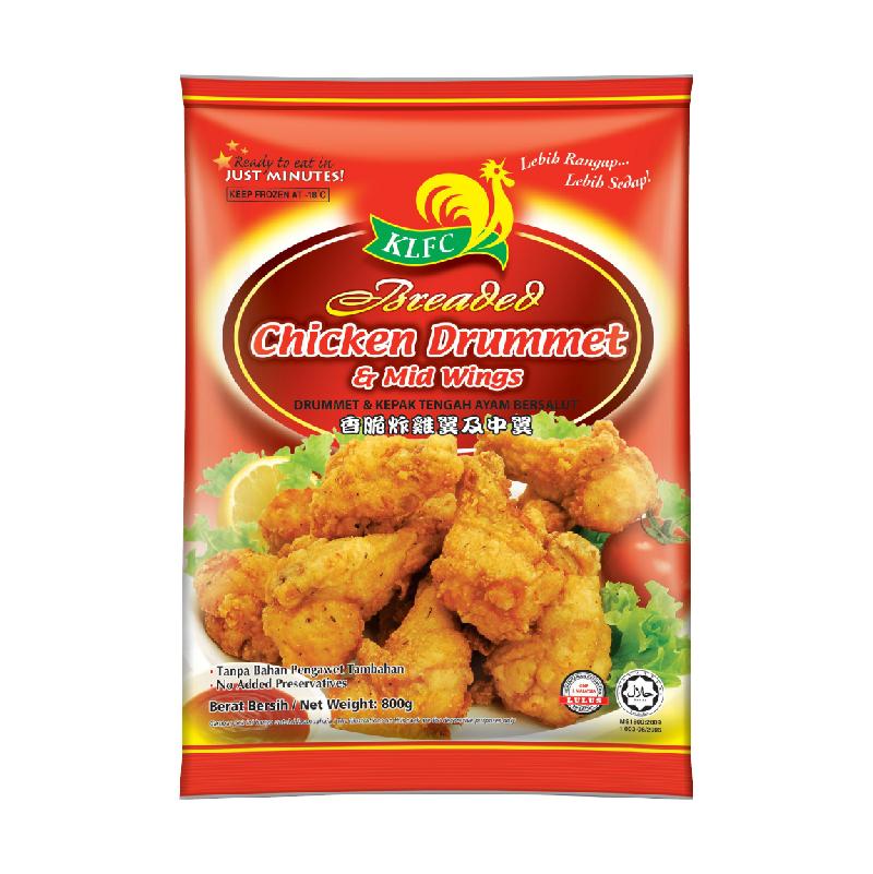 CHICKEN DRUMMET & MID WINGS KLFC Frozen – Manja Foods