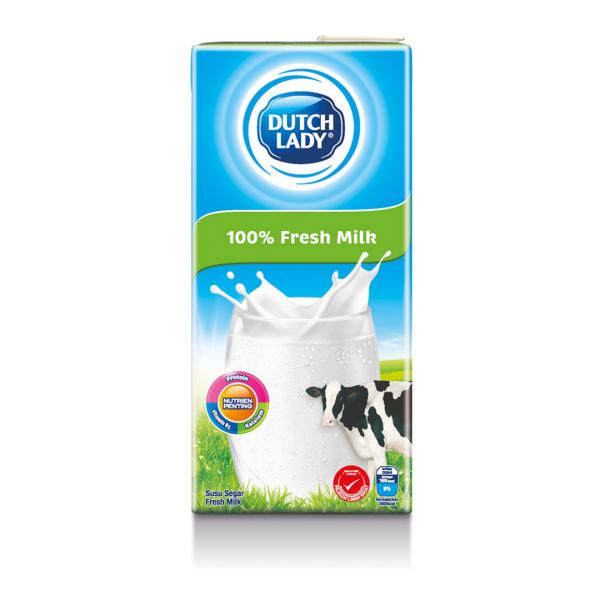 DL FRESH MILK DutchLady 1 liter/pack – Manja Foods