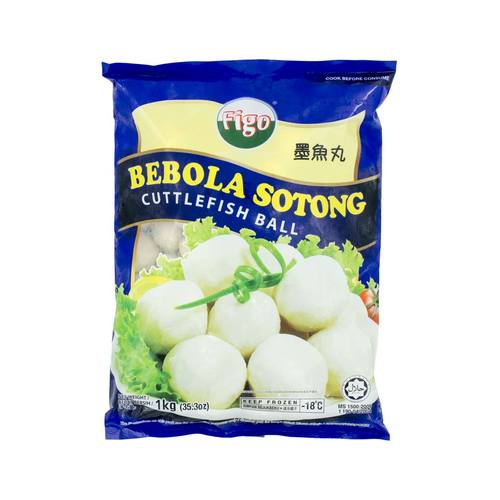 SOTONG MEAT BALL White Figo 1kg/pack – Manja Foods
