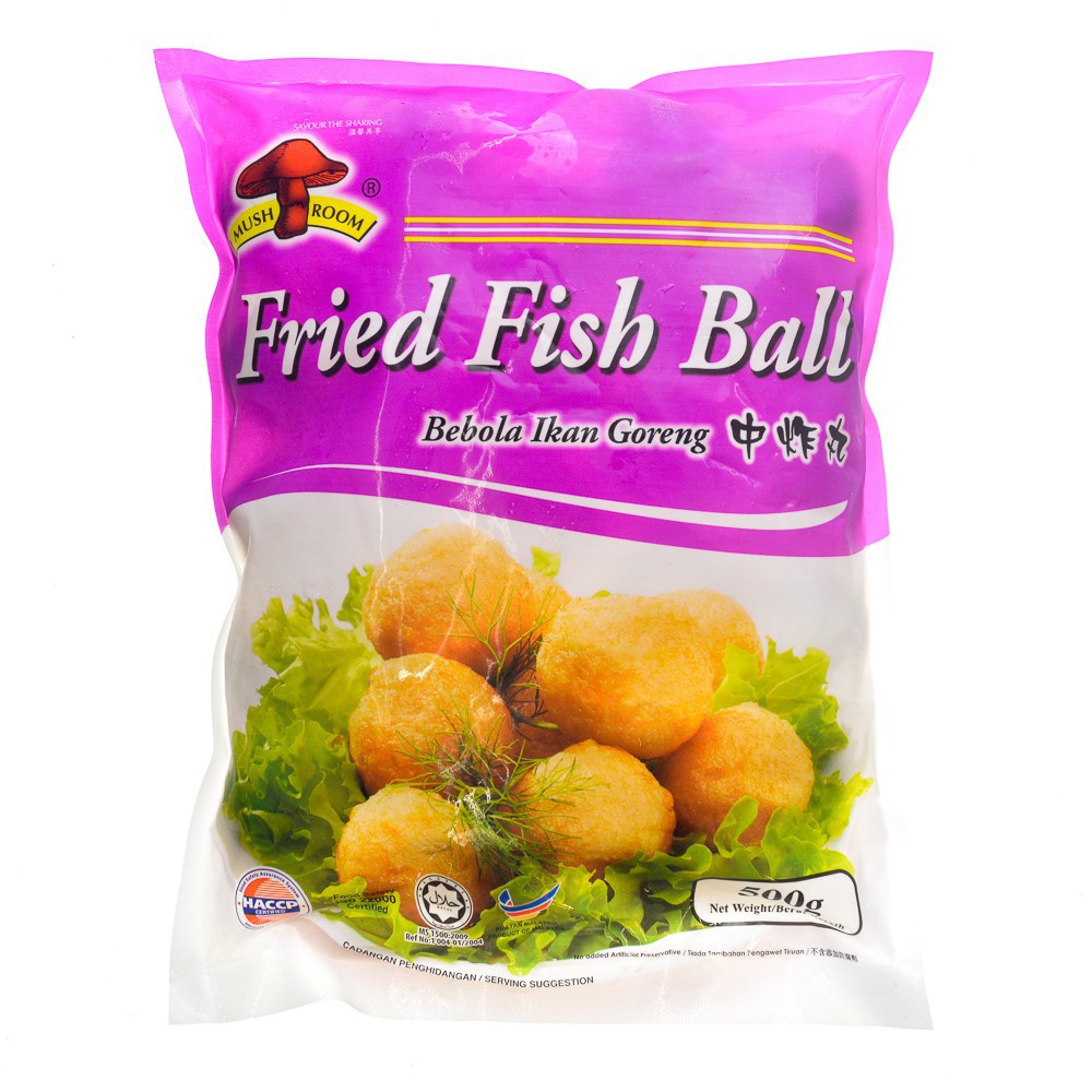 FRIED FISH BALL QL 500g/pack – Manja Foods