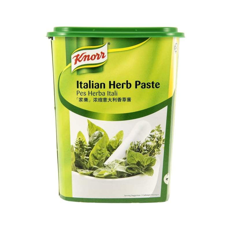 KNORR ITALIAN HERB Paste 1.5kg/tub – Manja Foods